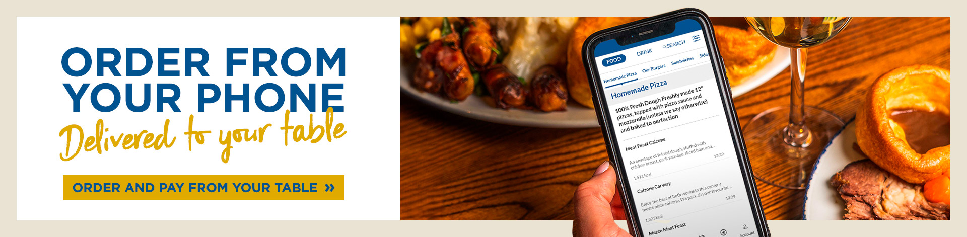 Our Pub Food Menus | The Goat in Shepperton