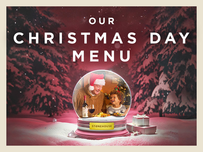 Christmas Menu 2025 at The Barley Mow, Hayling Island | Stonehouse