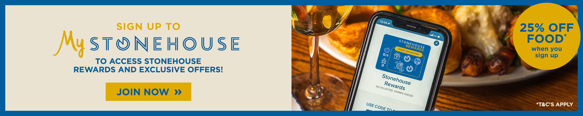 Get Rewards & Exclusive Offers With My Stonehouse